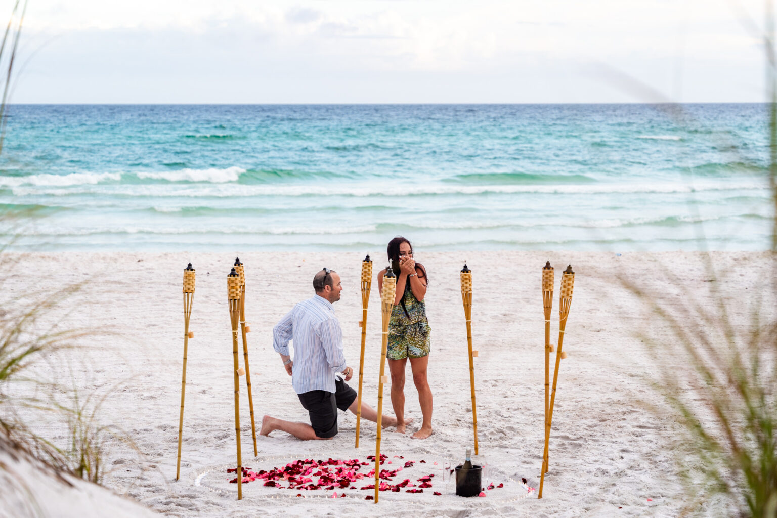 Surprising And Memorable Proposal At Miramar Beach, FL